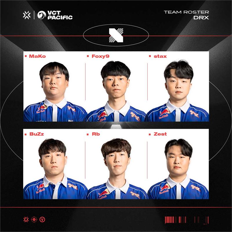 [발로란트] 'VCT 퍼시픽 2023' 오는 25일 개막...한국 대표 DRX-젠지-T1의 첫 상대는?