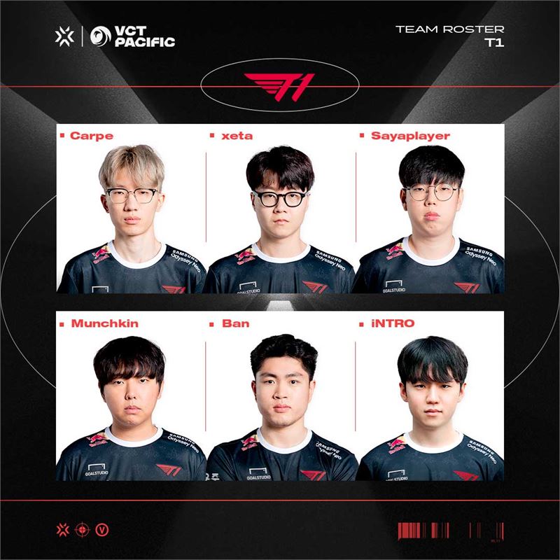 [발로란트] 'VCT 퍼시픽 2023' 오는 25일 개막...한국 대표 DRX-젠지-T1의 첫 상대는?